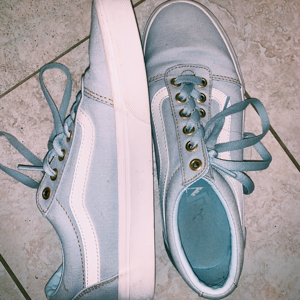 Rare Baby Blue Vans - Gem